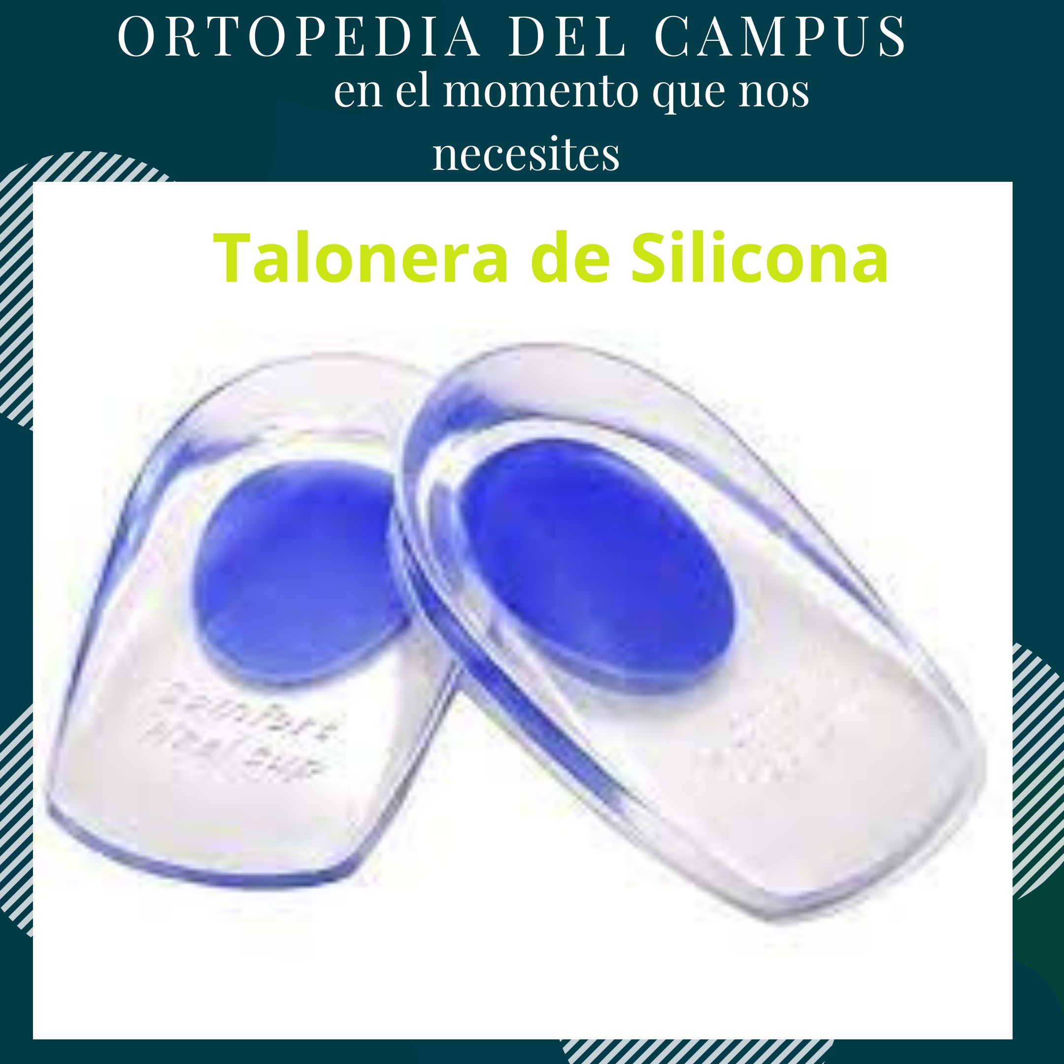 Taloneras de siliconas - Del Campus Ortopedia